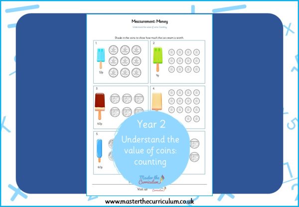 Understand the Value of Coins: Counting - Master The Curriculum