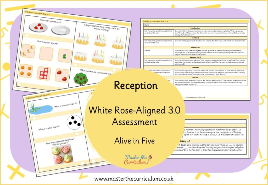 White Rose-Aligned 3.0 Assessment – Alive in Five - Master The Curriculum